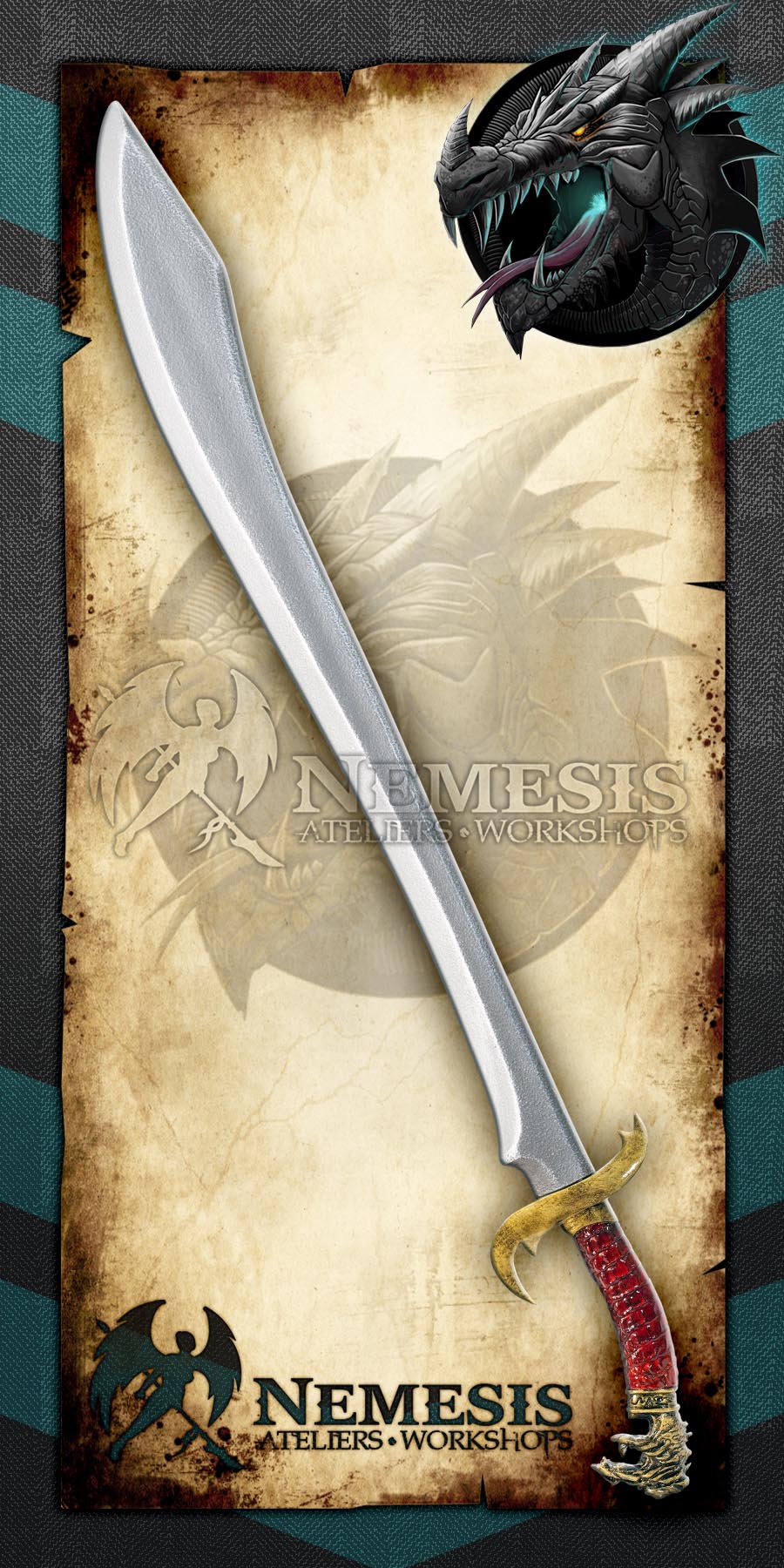 Dragon scimitar – Ateliers Nemesis