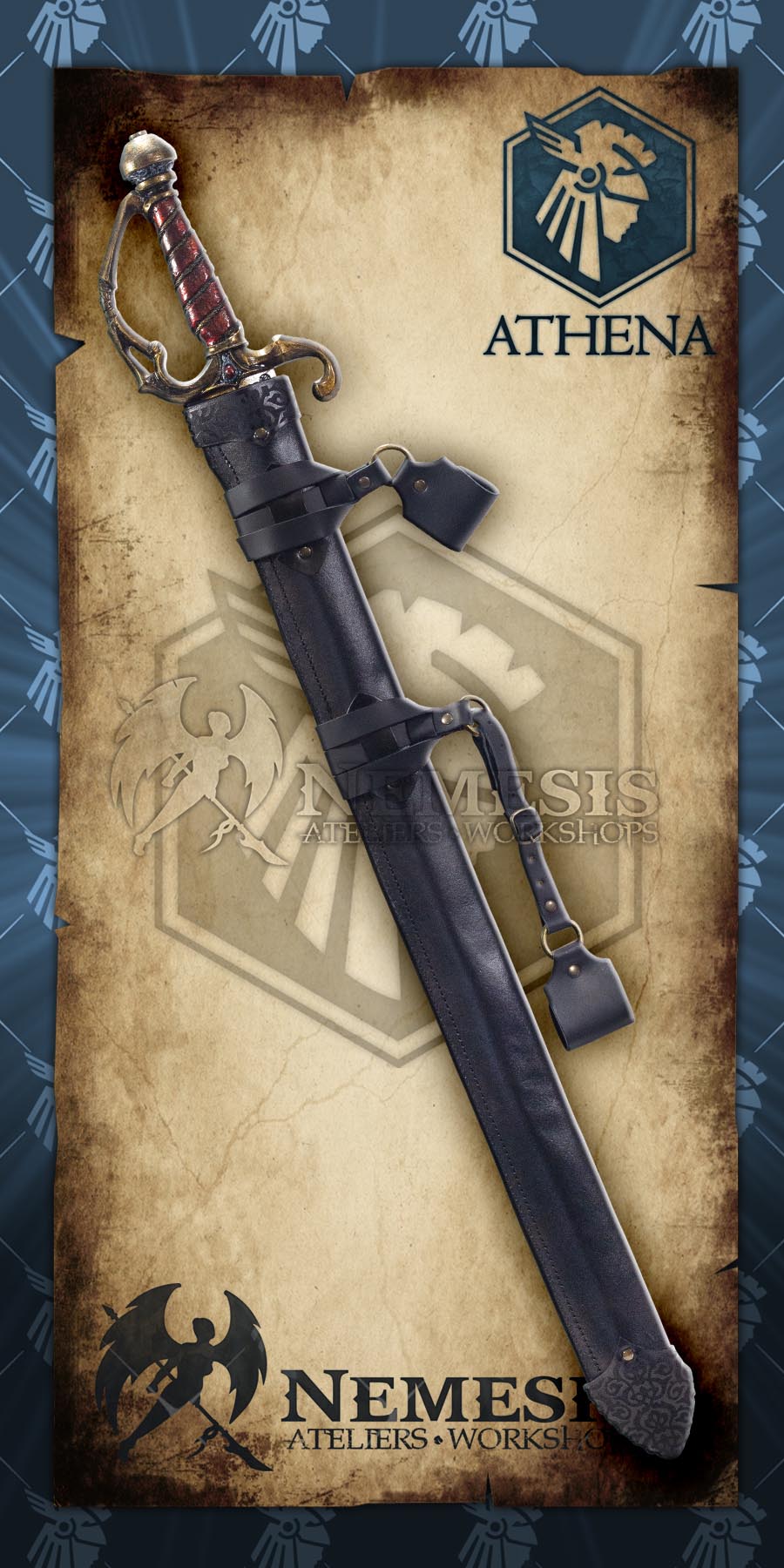 Scabbard - Diamond Blade Sword – Ateliers Nemesis