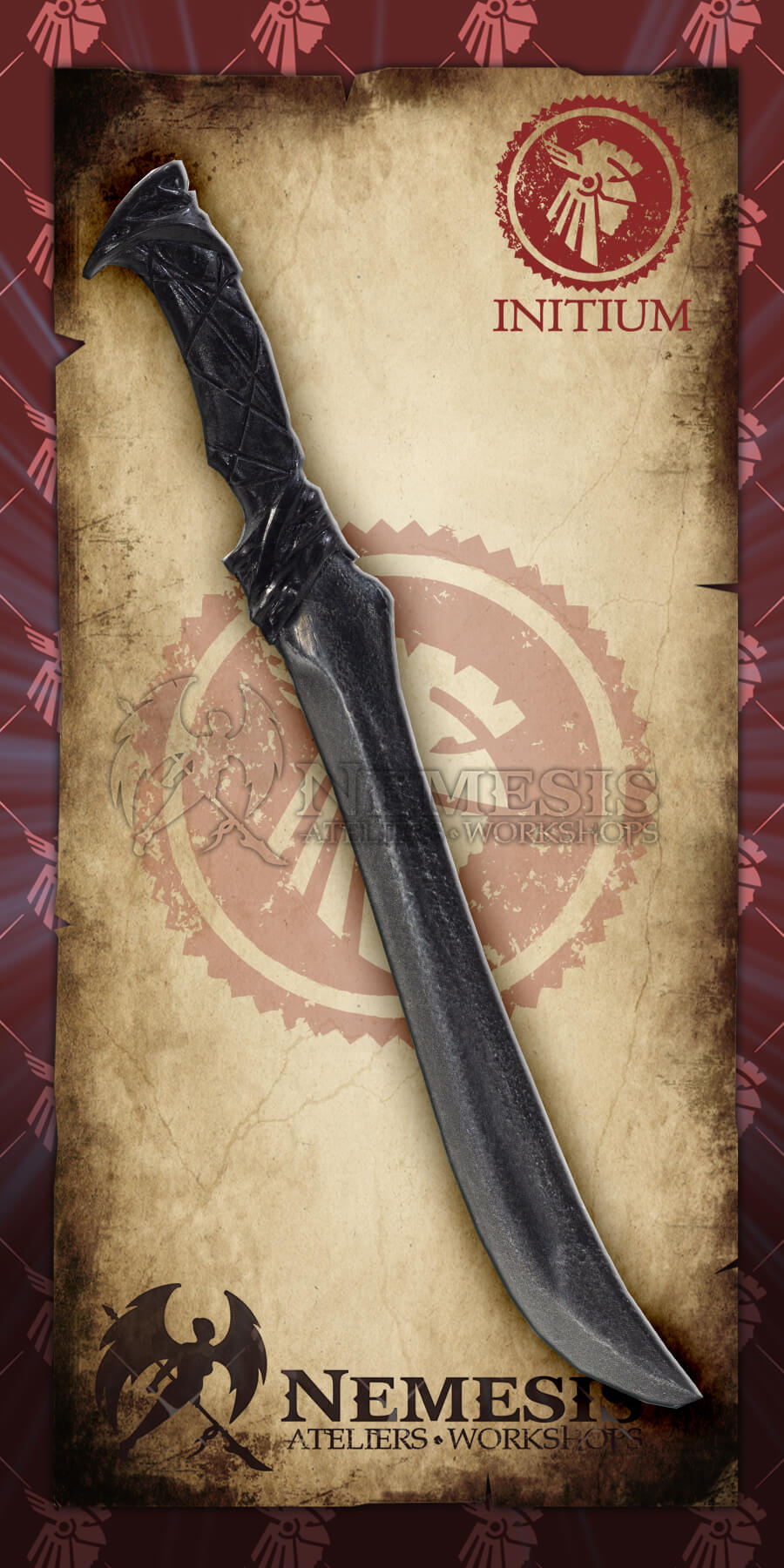 Assassin's knife - 18,50"- Initium – Ateliers Nemesis